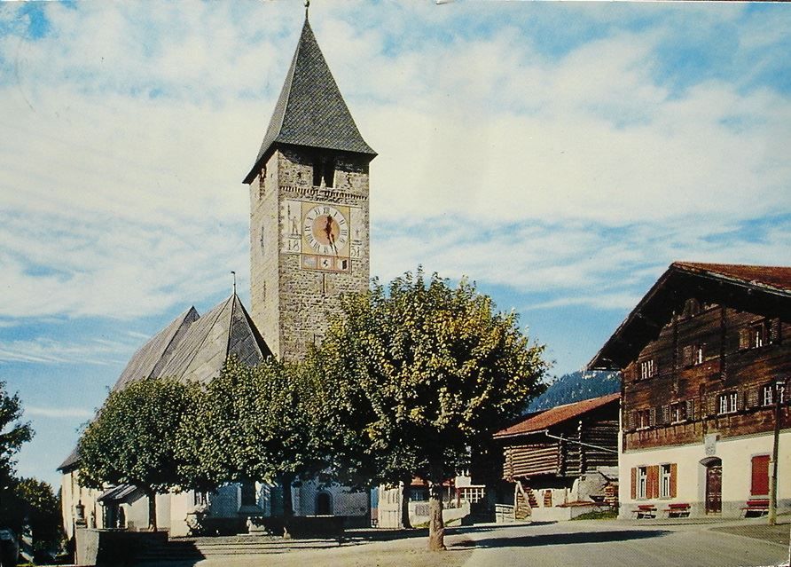 KLOSTERS Kirchplatz und altes Rathaus | Kaufen auf Ricardo
