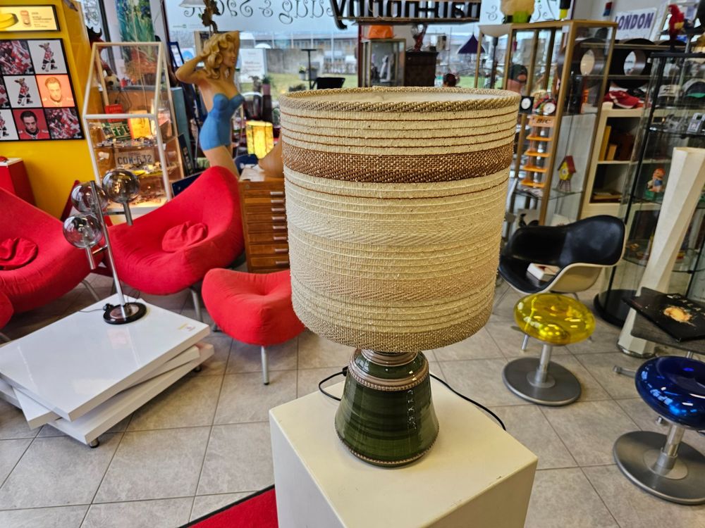 70s Suisse Made TON Fiosa Handarbeit Tischleuchte Tischlampe | Kaufen ...