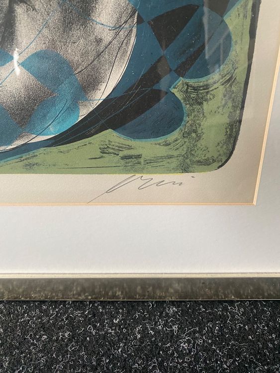 Hans Erni "Badende" Lithographie 1960 (Gebraucht) in Cham für CHF 100 – nur Abholung auf Ricardo ...
