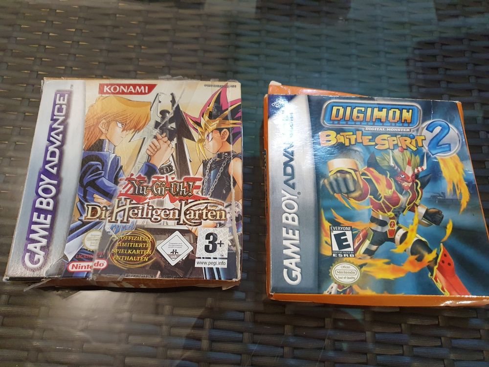Game Boy Advance Games Digimon und Yu-Gi-Oh! (Gebraucht) in für CHF 30. ...