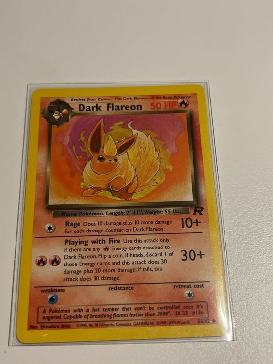 Pokemon Base Set Dark Flareon (Gebraucht) in für CHF 9 – mit Lieferung ...