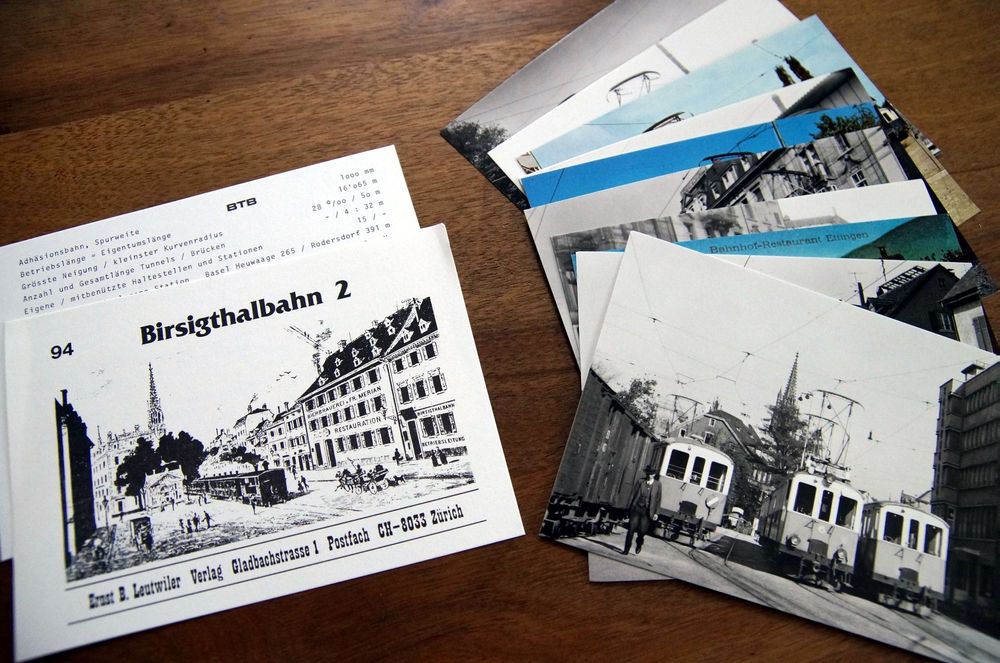 94 Birsigthalbahn II - Ernst B. Leutwiler - AK-Serie (Gebraucht) in Schönenwerd für CHF 10 – mit ...