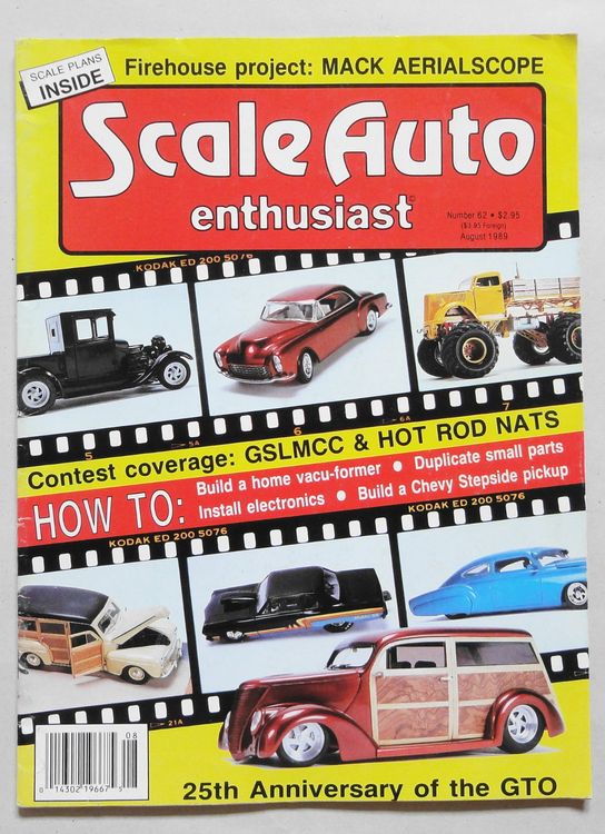 Scale Auto Enthusiast Magazine No. 62 August 1989 | Kaufen auf Ricardo