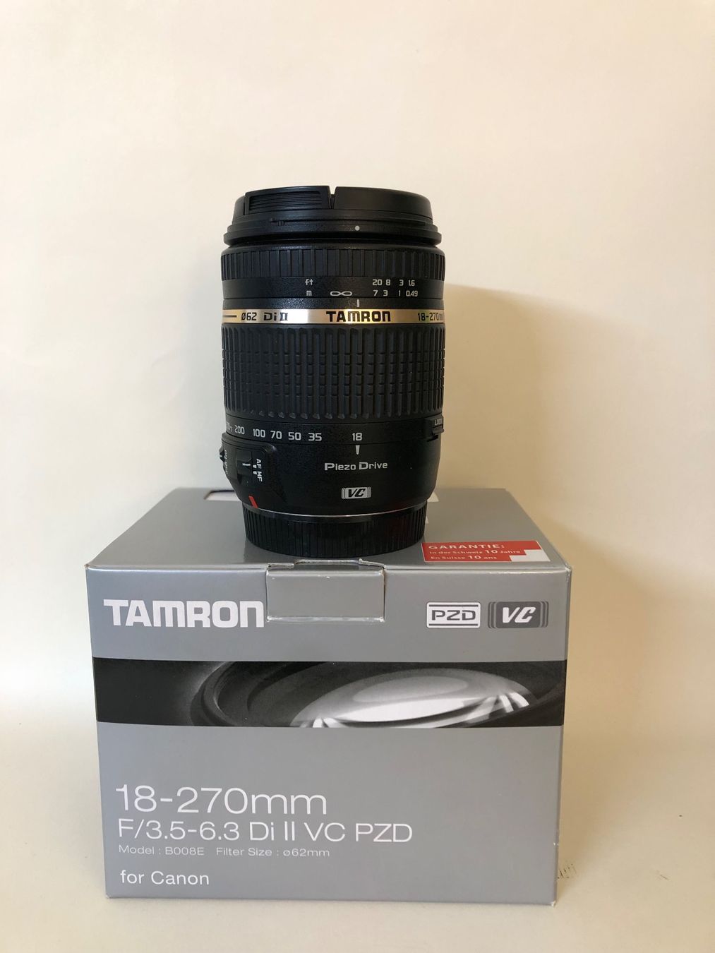 Tamron 18-270mm f/3.5-6.3 Di II VC PZD - Canon EF-S (Gebraucht) in Grosswangen für CHF 120 – mit ...