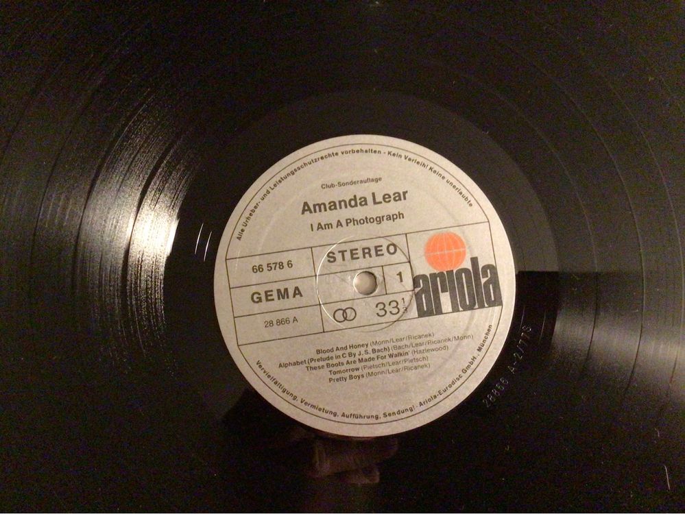 AMANDA LEAR. I am a Photograph, LP, 1977 | Kaufen auf Ricardo