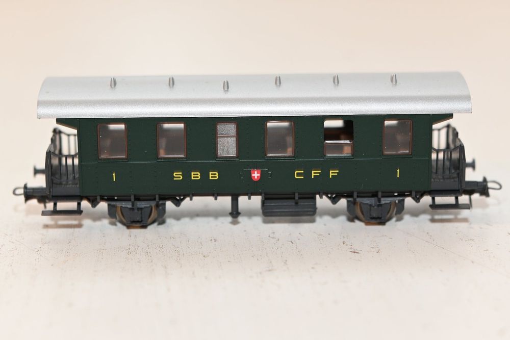 SBB 1 Kl 2 achser Roco HO/DC | Kaufen auf Ricardo