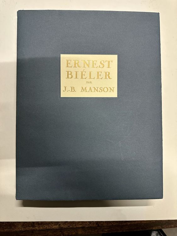Ernest Biéler peintre Suisse par J.B.Manson numéro 59. (Gebraucht) in ...