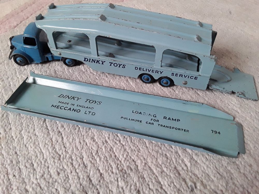 Dinky Toys No. 982/794 Pullmore Car Transporter+Loading Ramp (Gebraucht) in Münchenstein für CHF ...