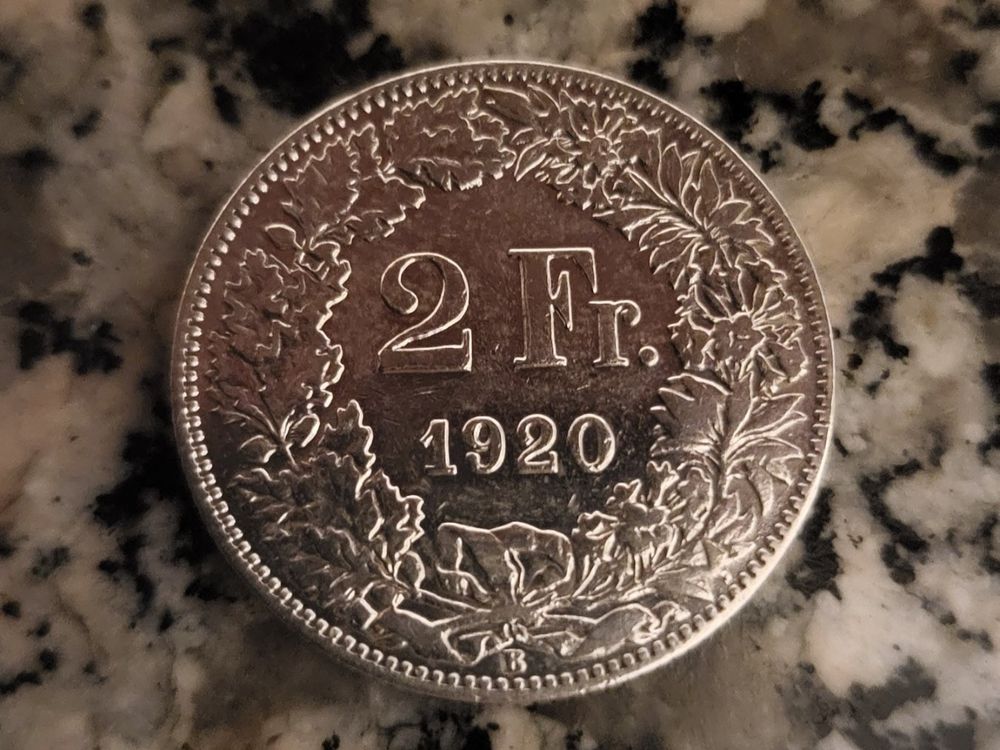 2.- Franken 1920 [21] | Kaufen auf Ricardo