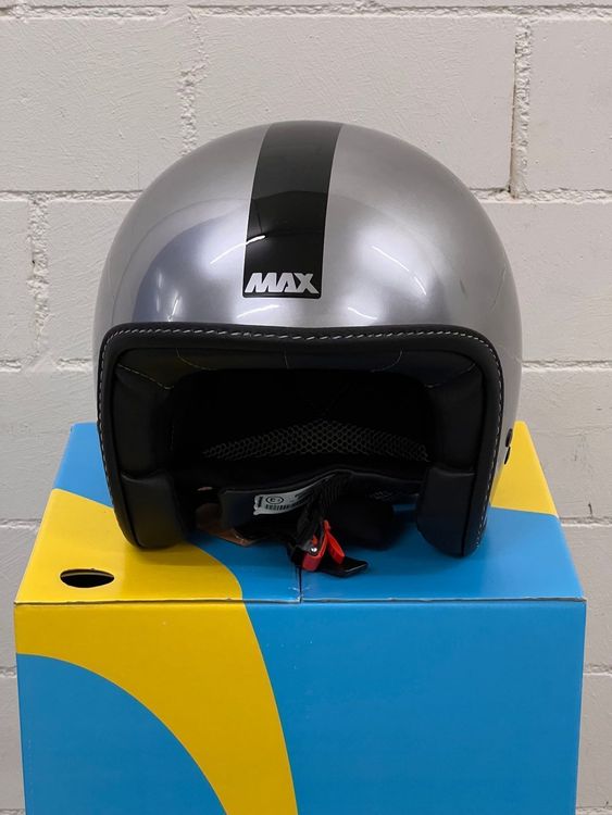 Vespa Helm Maxi Jet Power Naked Cromo (Neu und originalverpackt) in ...