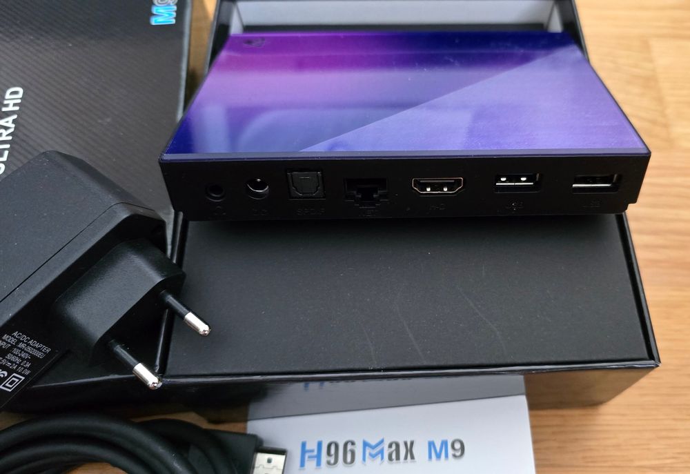 Android TV Box H96 Max M9 8K Ultra HD – inkl. Fernbedienung (Gebraucht ...