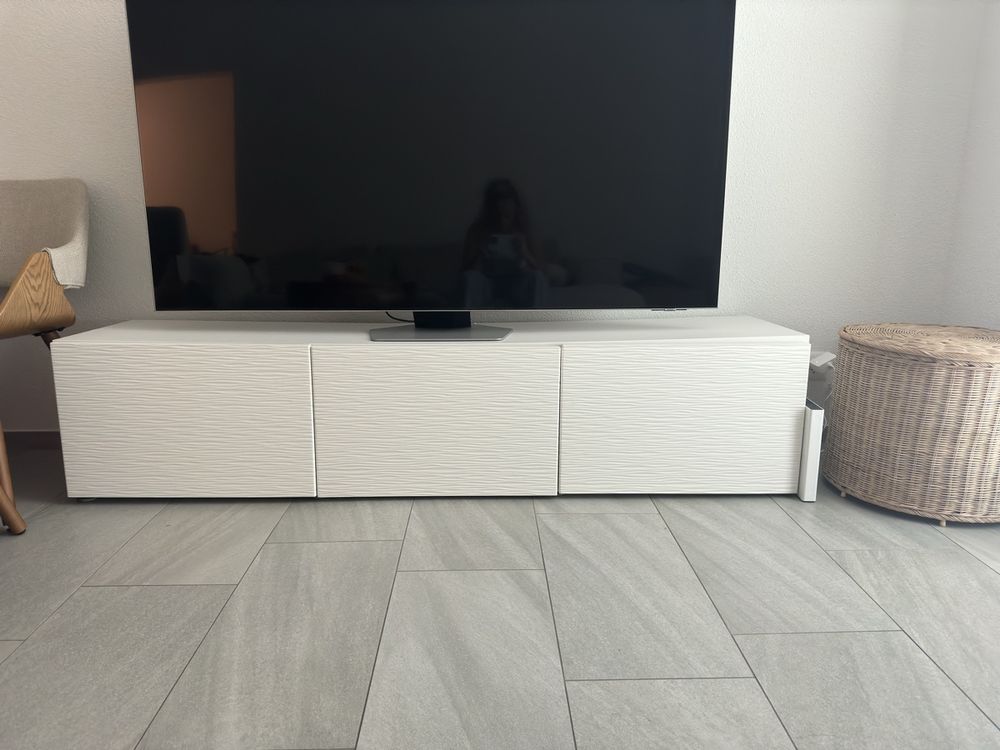 Sideboard / TV-Kommode mit 3 Türen weiss (Neu (gemäss Beschreibung)) in ...