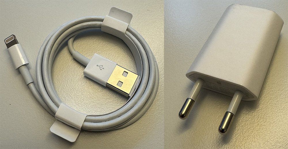 APPLE Original Ladegerät (5W) und Lightning-USB-A (1m) (Neu (gemäss ...