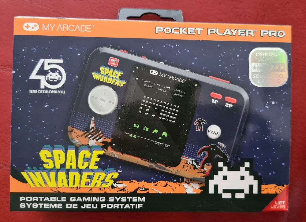 MY ARCADE Pocket Player Pro Space Invaders (Neu (gemäss Beschreibung ...