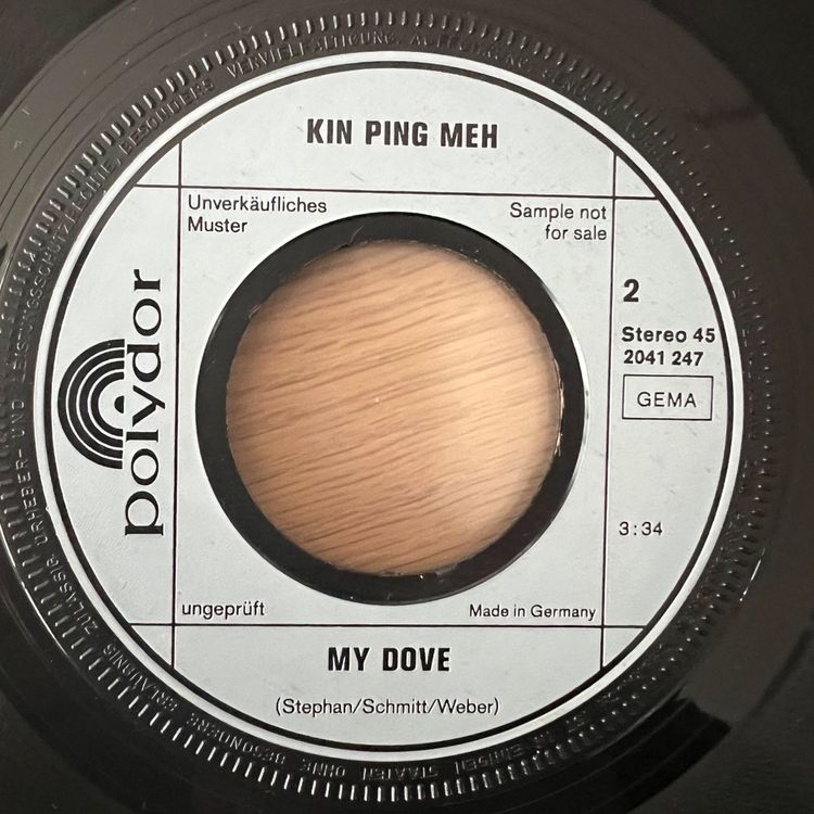 Kin Ping Meh - Too May People / German Promo 1971 - TOP (Gebraucht) in ...