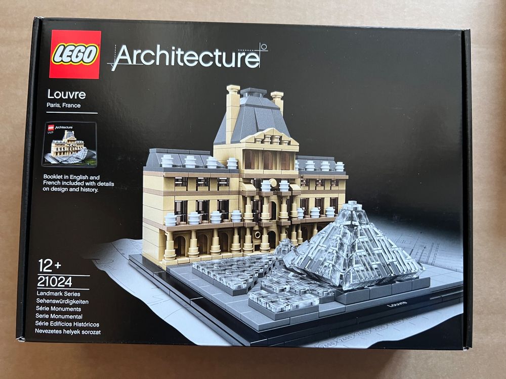 Lego Architecture 21024 - Louvre - Paris (Neu und originalverpackt) in ...