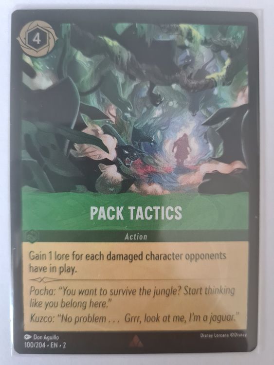 Lorcana, Pack Tactics, 100/204-EN-2 FOIL (Neu (gemäss Beschreibung)) in Sachseln für CHF 3 – mit ...