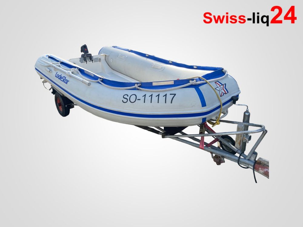 Boot LodeStar Schlauchboot Motorboot Bootstrailer MFK A-083 | Kaufen ...