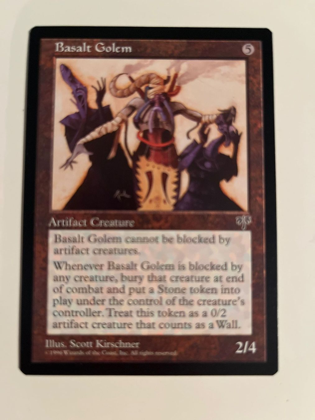 1 x Basalt Golem - Magic: The Gathering - MtG (Gebraucht) in Kriens für ...