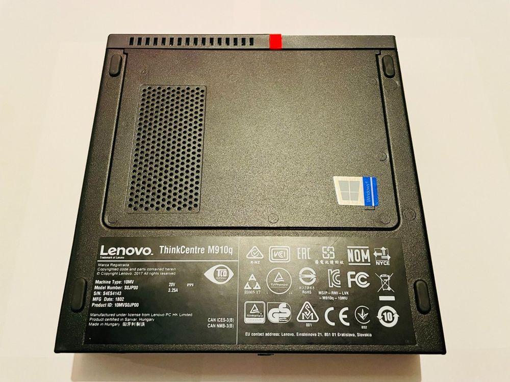Lenovo ThinkCentre M910 Tiny - i7, 16GB RAM, 500GB SSD | Kaufen auf Ricardo