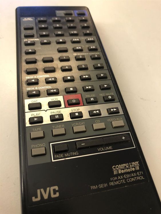 JVC Fernbedienung RM-SE91 für AX-E91 (Gebraucht) in Neerach für CHF 1 ...