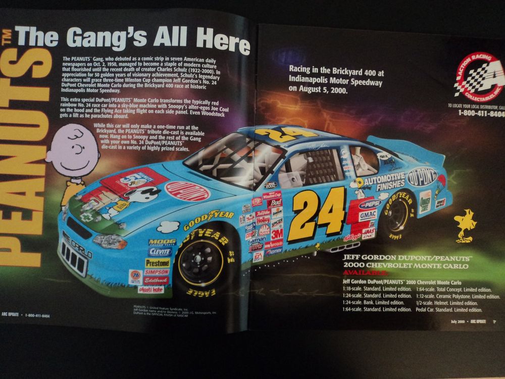 Prospekt ARC Update All Star Game 2000 NASCAR (Gebraucht) in ...