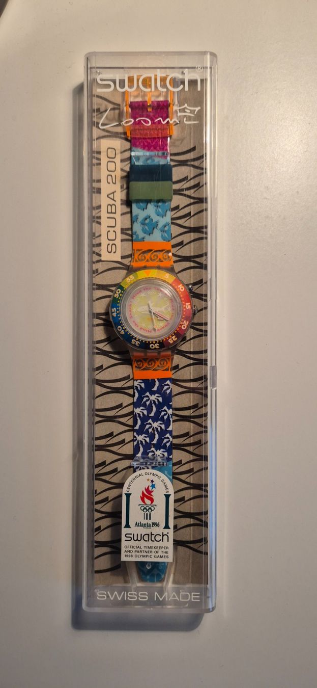 Swatch Scuba Loomi "Mind The Shark" - SDK-902 (Neu und originalverpackt ...