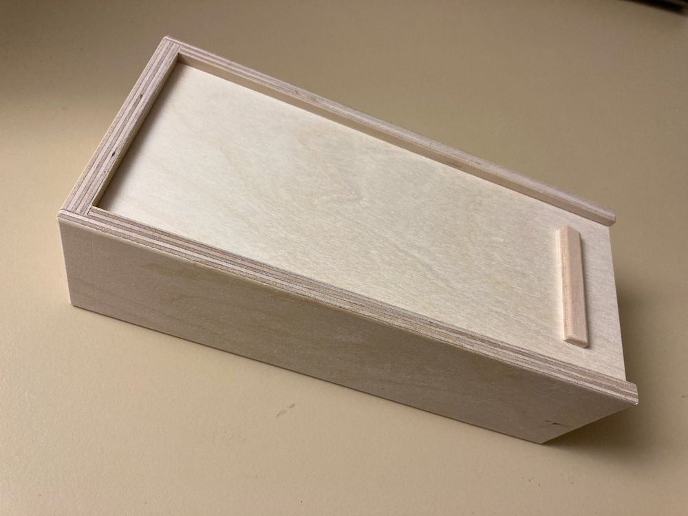 Schöne Holzbox/Karteibox für Karten im Format DIN A8 *neu* | Kaufen auf ...