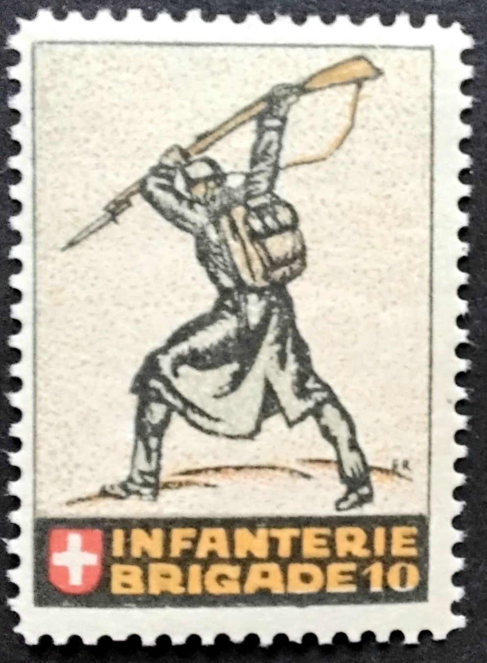 Soldatenmarken 1.WK, Infanterie Brigade 10, Wi 4.Div 2 (Gebraucht) in ...