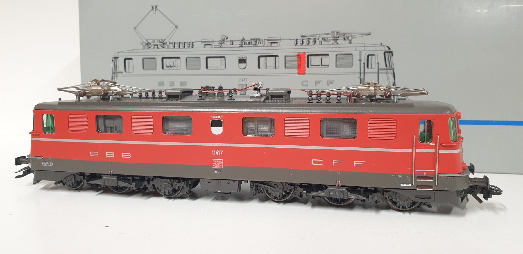Märklin SBB Ae6/6 Digital H0/AC 3736 (Gebraucht) in Geroldswil für CHF ...