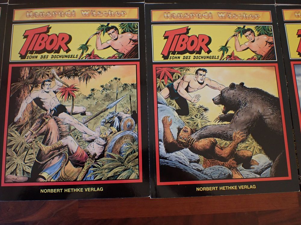 25 alte TIBOR Sohn des Jungels Comic Hefte Nummer 6 bis 30 (Gebraucht ...