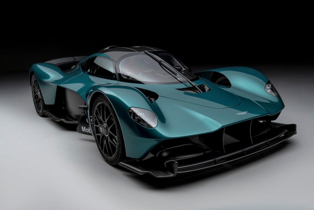 Aston Martin Valkyrie Green 2021 1/18 GT-Spirit GT899 (Neu und ...