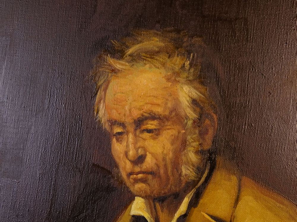 Ölgemälde „Der Trinker“ Kopie A.Anker – Brutsche Peter (Gebraucht) in ...