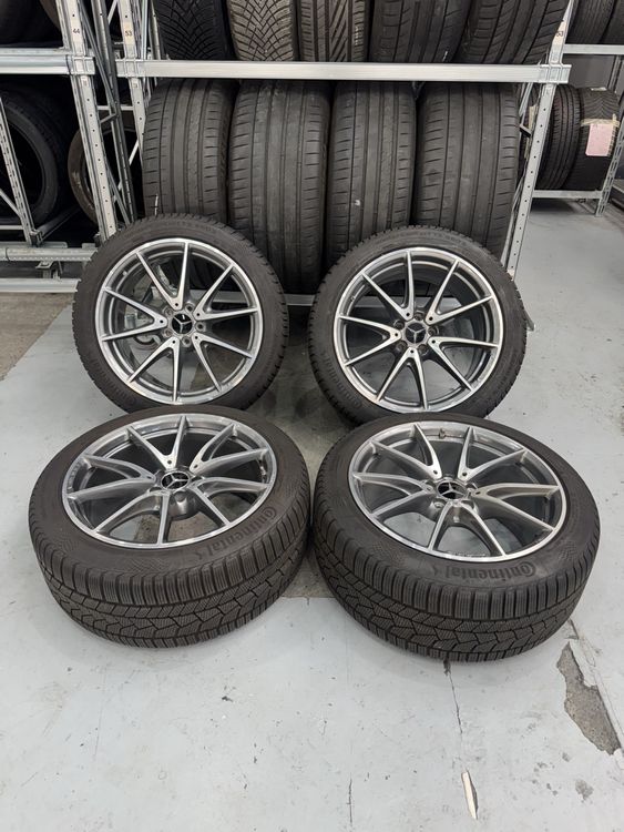 4 jantes Mercedes 265/40/R19 E63 Amg Continental Hiver (Usato) a Grand ...