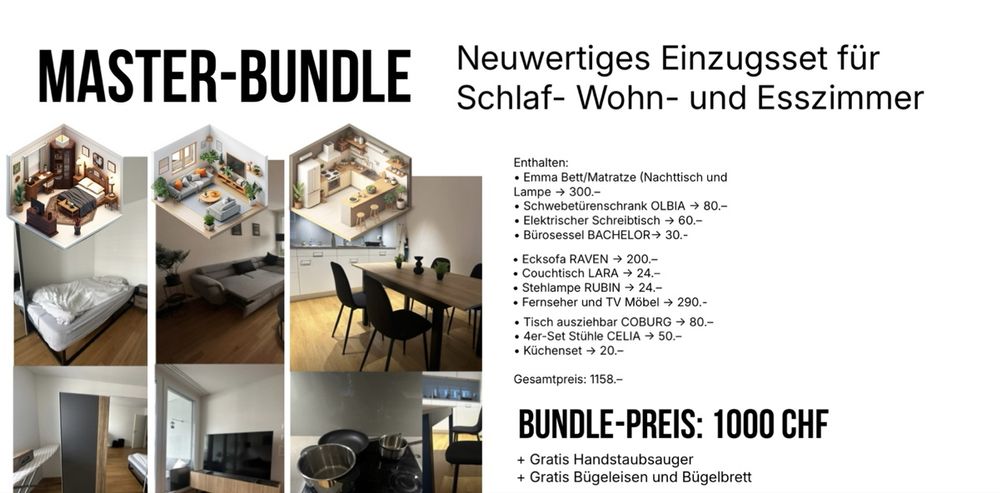 Master-Bundle (Gebraucht) in Emmenbrücke für CHF 1000 – nur Abholung ...