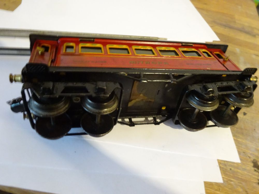 Märklin MITROPA Schlafwagen Nr.1886/0, rot, m. Cellonscheibe | Kaufen ...