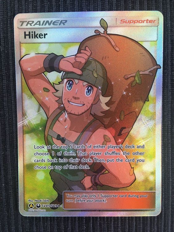 Pokemon Hiker Trainer Shiny Hidden Fates | Kaufen auf Ricardo