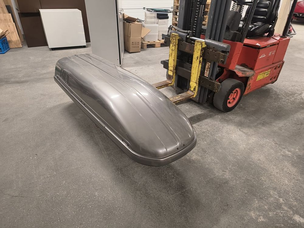 Original Mini Dachbox, anthrazit, Occasion, guter Zustand (Gebraucht ...