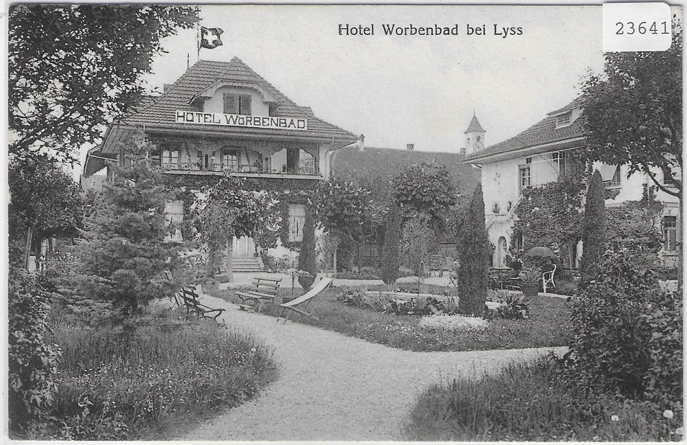 Hotel Worbenbad bei Lyss (Antik) in Ettingen für CHF 5 – mit Lieferung auf Ricardo kaufen