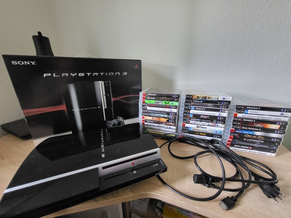 Playstation 3 Set mit 40 Games (Gebraucht) in Sursee für CHF 87 – mit ...