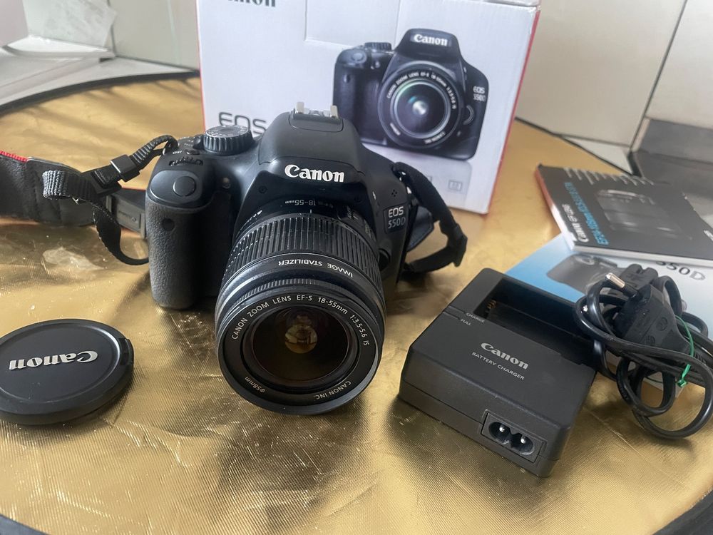 Canon EOS 550D EF-S 18-55MM/3,5-5,6 is Wie auf dem Bild (Gebraucht) in ...