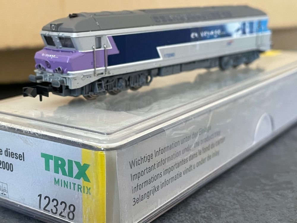 Minitrix 12328 DCC CC 72000 SNCF | Kaufen auf Ricardo