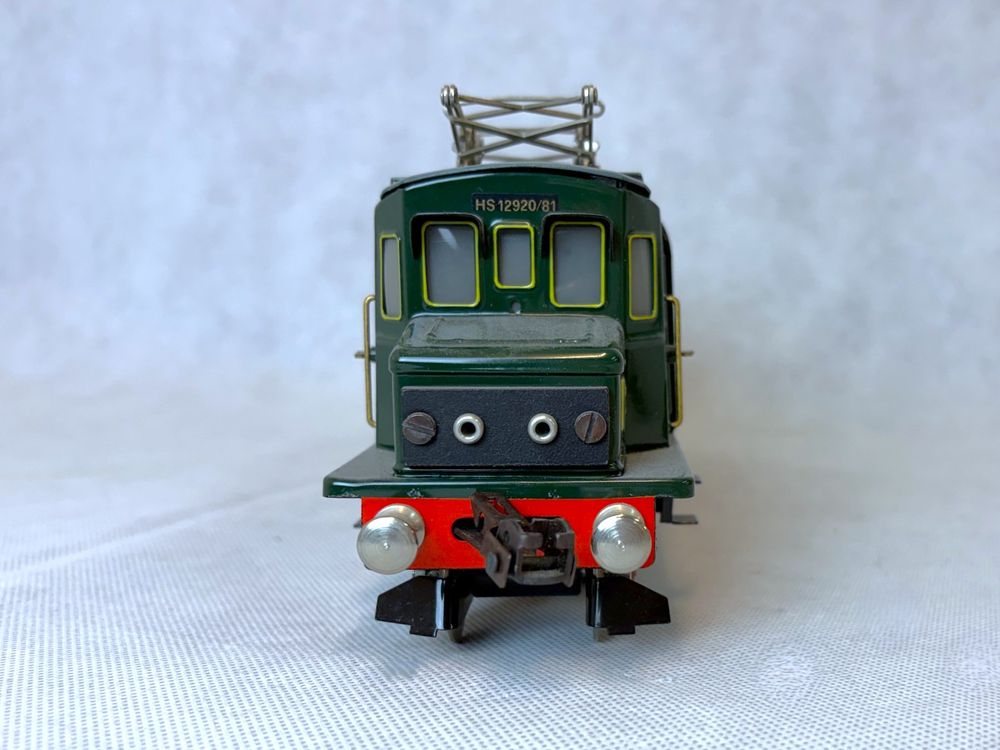 Modeleisenbahn Hehr HS 12920/81 Grün mit gelben Zierlinien (Gebraucht ...