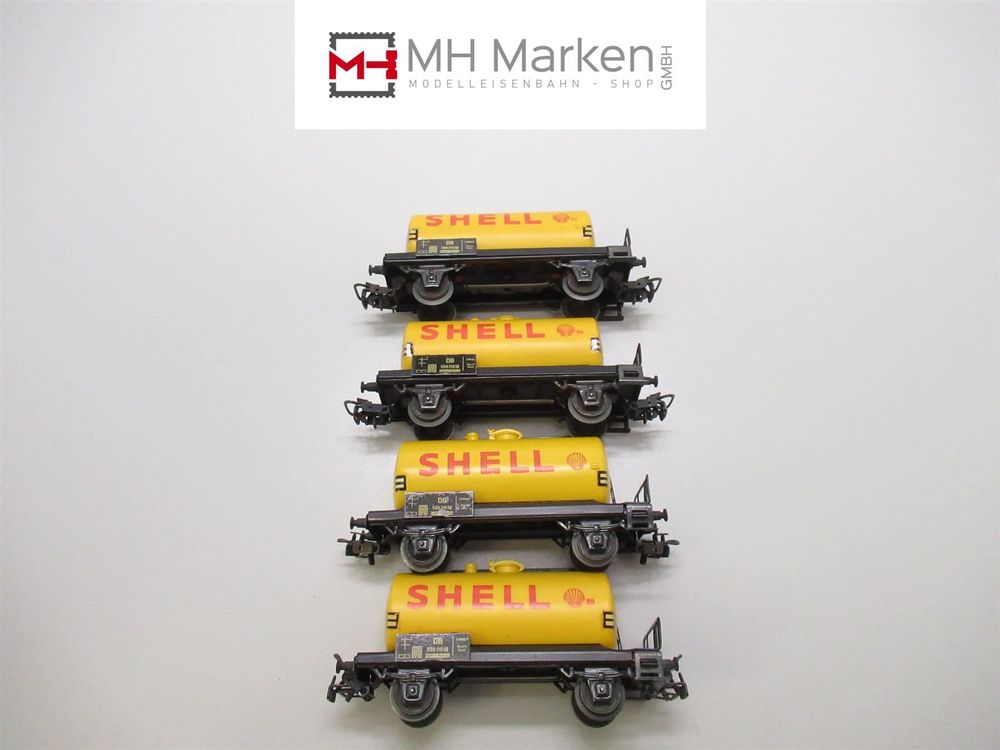 Märklin 4 x 4502 Kesselwagen "SHELL" AC | Kaufen auf Ricardo