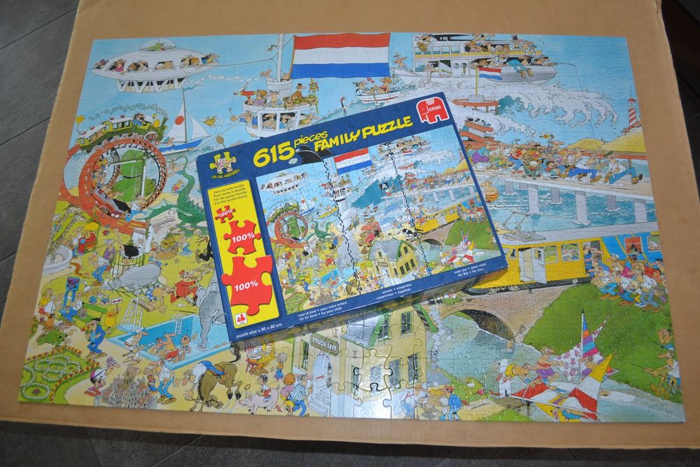 Puzzle 615 Teile - Land und Wasser (Gebraucht) in Strengelbach für CHF ...