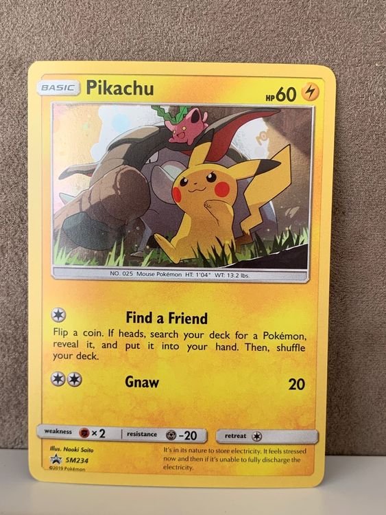 Pikachu Holo Promo ENG Pokemon SM234 | Kaufen auf Ricardo