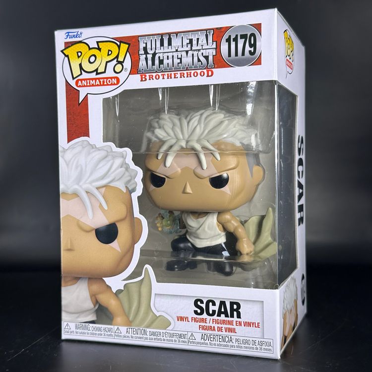 Funko Pop! Fullmetal Alchemist Brotherhood Scar 1179 (Gebraucht) in ...