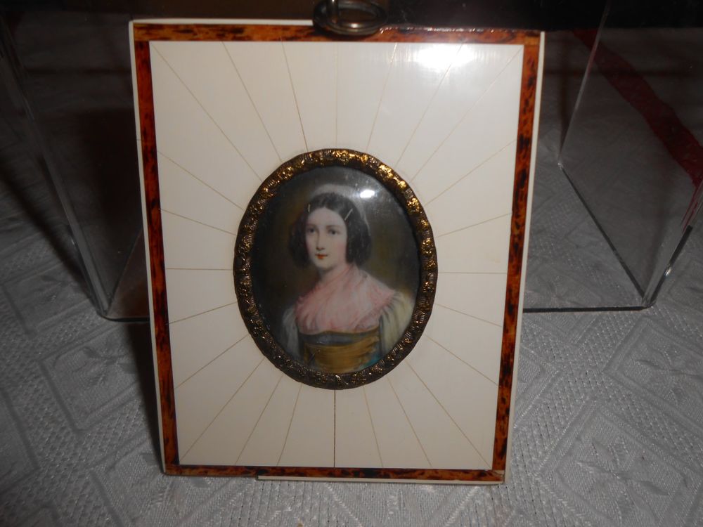 Miniatur Malerei-Helene Sedelmayr-Portrait | Kaufen auf Ricardo