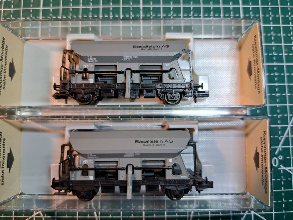 Fleischmann 8512 K, 2 Selbstentladewagen der SBB (Neu (gemäss ...