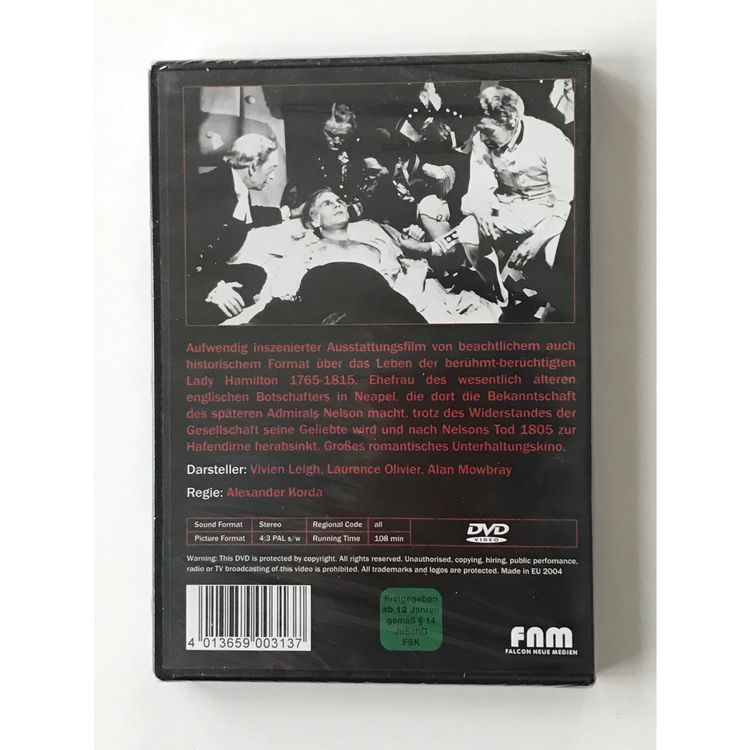 Classic DVD "Lord Nelson's letzte Liebe" (Neu und originalverpackt) in ...